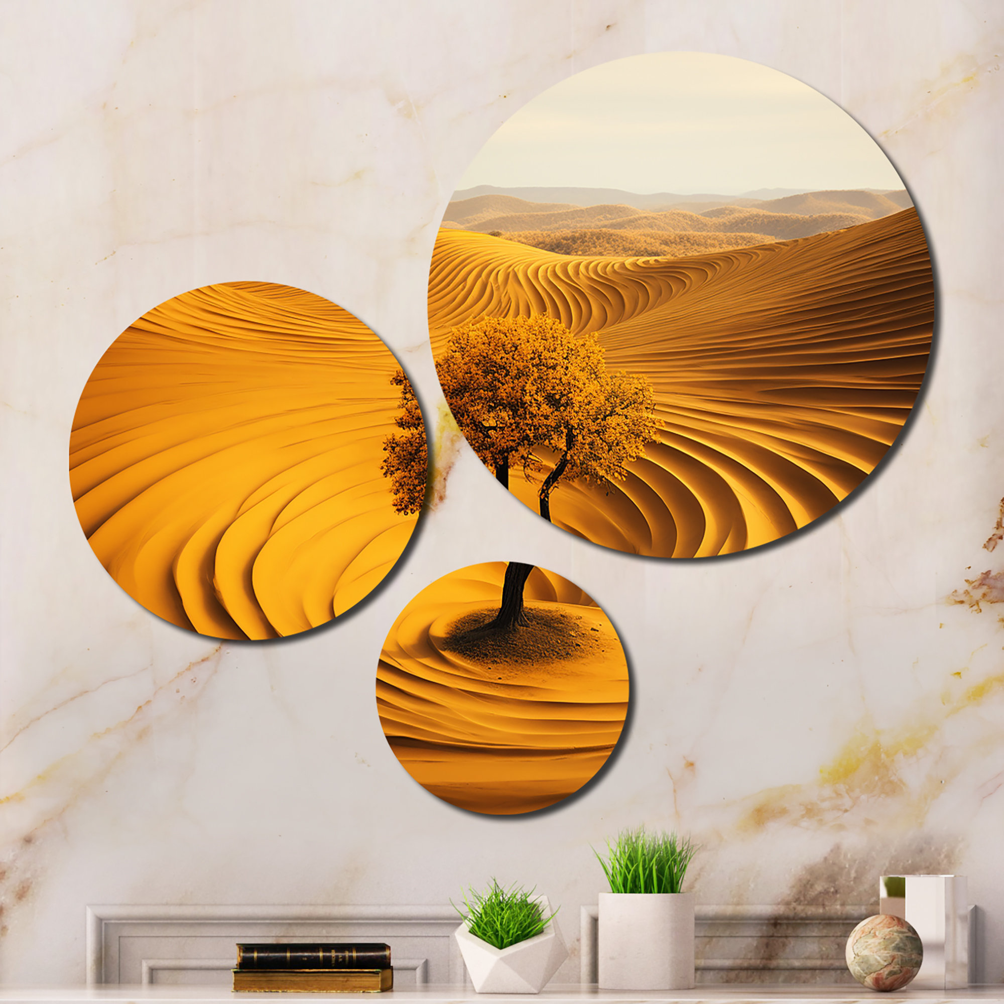 Union Rustic 3 Wall Decor Set Metal | Wayfair