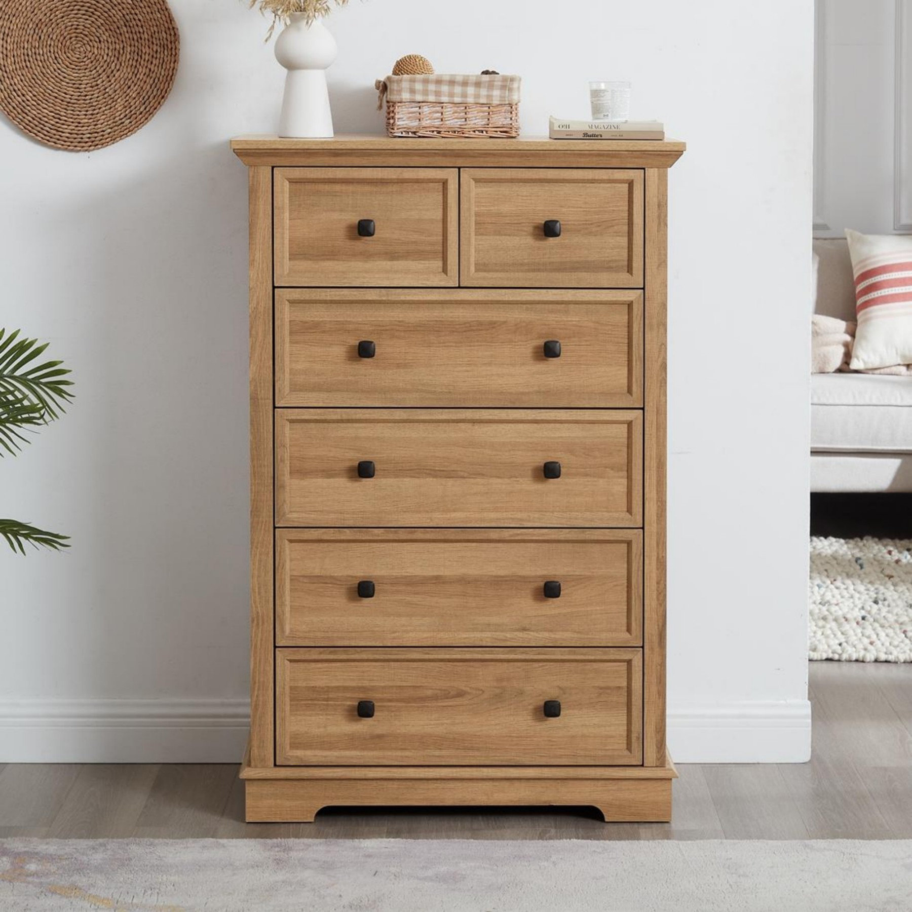 Rosalind Wheeler 6 Drawer Dresser Cabinet - Wayfair Canada