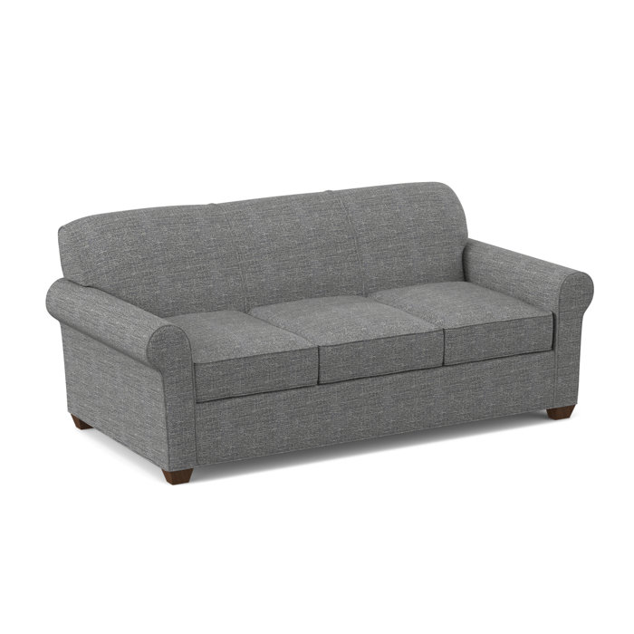EdgecombeFurniture Finn 83" Rolled Arm Sofa Bed with Reversible ...