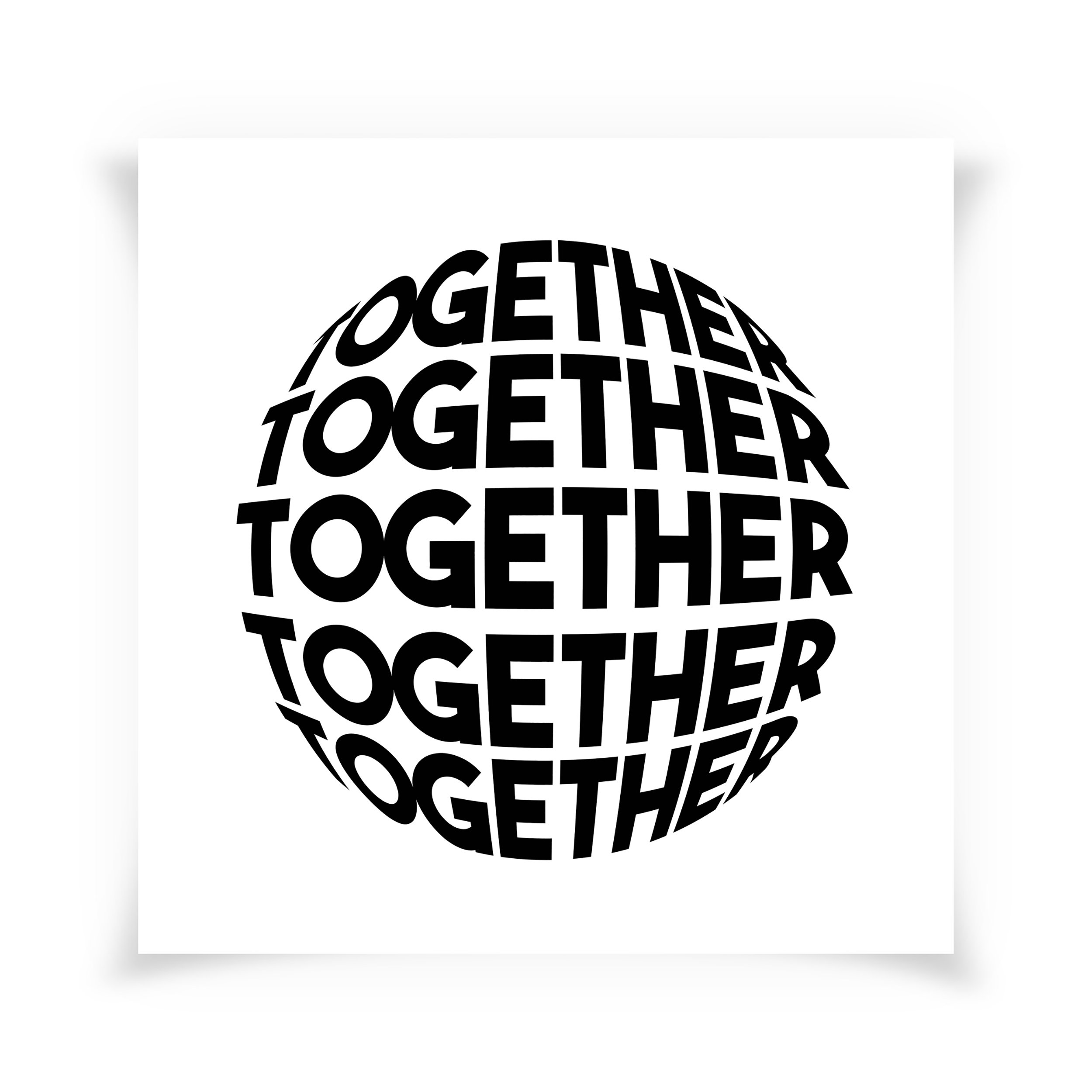 Trinx Dimensional Word Art Wall Art | Wayfair