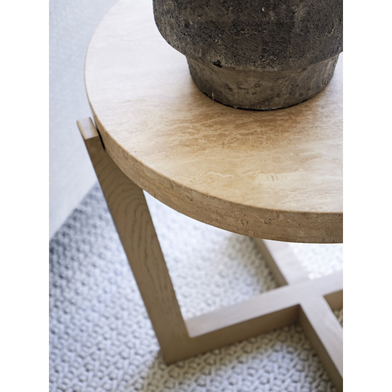 Tommy Bahama Home Sunset Key Solid Wood Cross Legs End Table | Wayfair