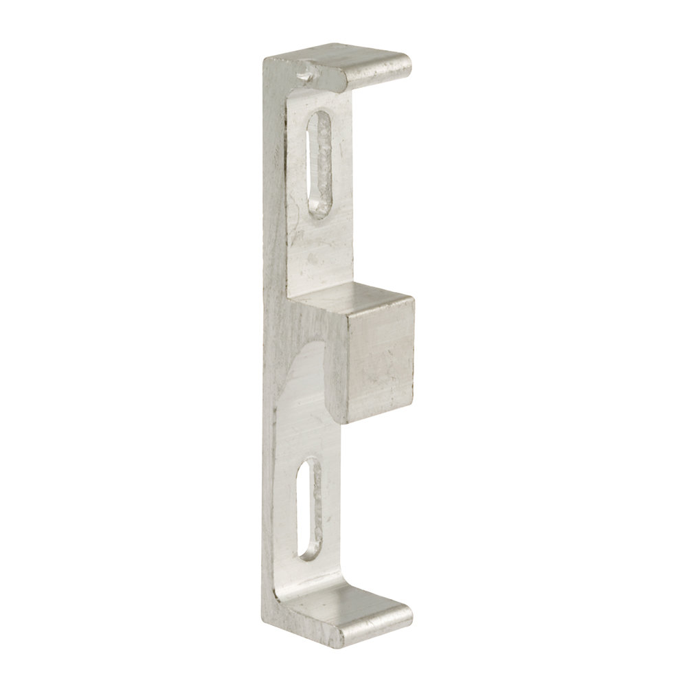 Prime-Line Sliding Door Keeper with Zinc Diecast, Aluminum Finish ...