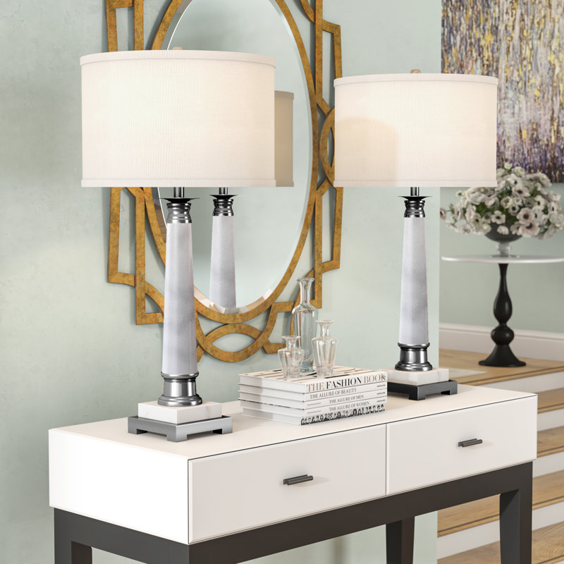 Mercer41 Esteves 30" Table Lamp Set & Reviews | Wayfair