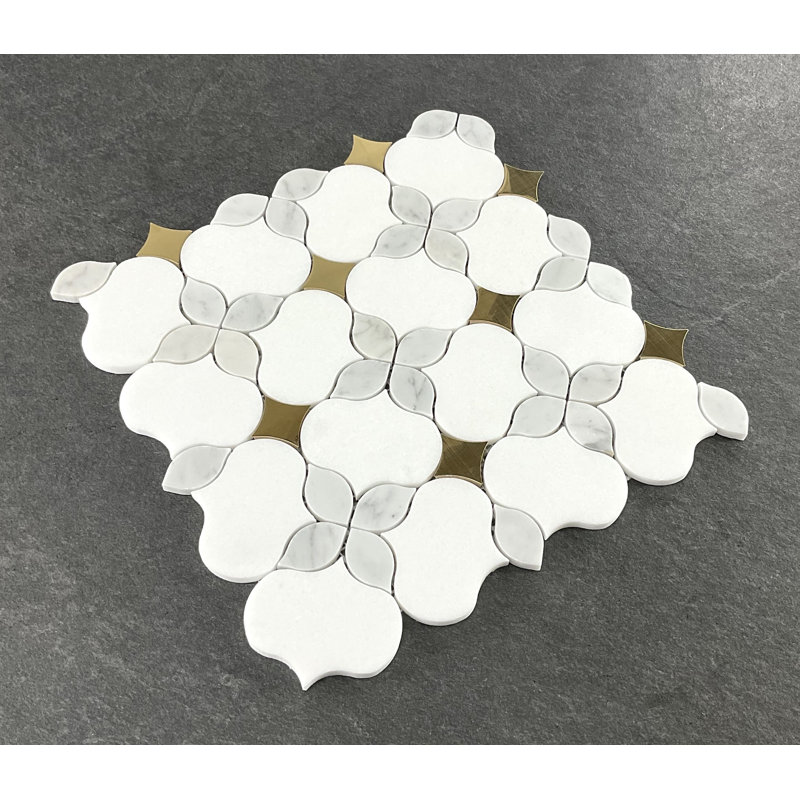 ES Stone Water Jet 6" x 6" Novelty Mosaic Wall & Floor Tile & Reviews ...