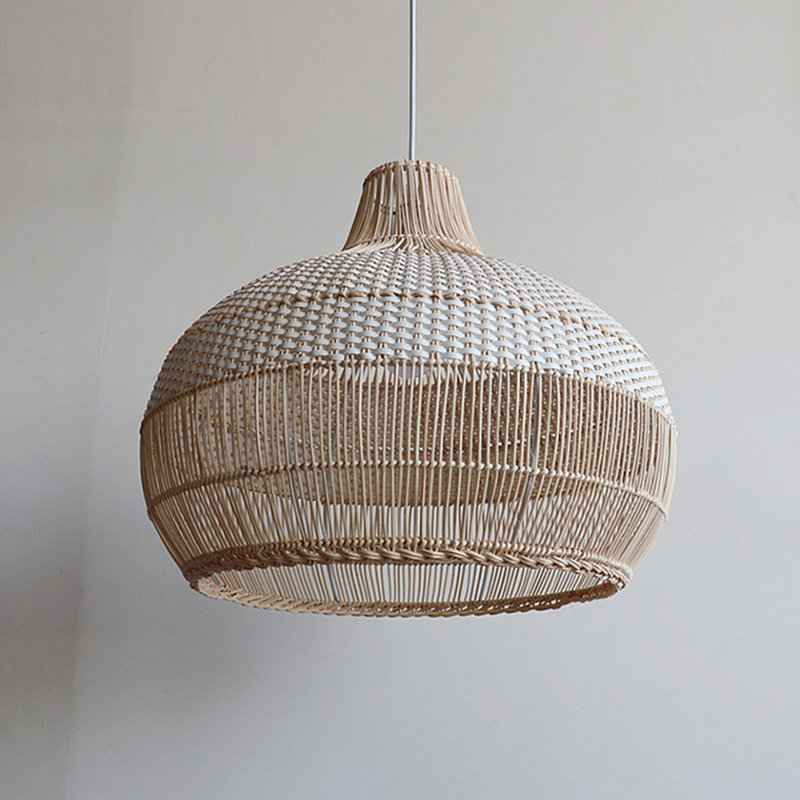 Bayou Breeze Ajshe 1 - Light White Teardrop Pendant | Wayfair