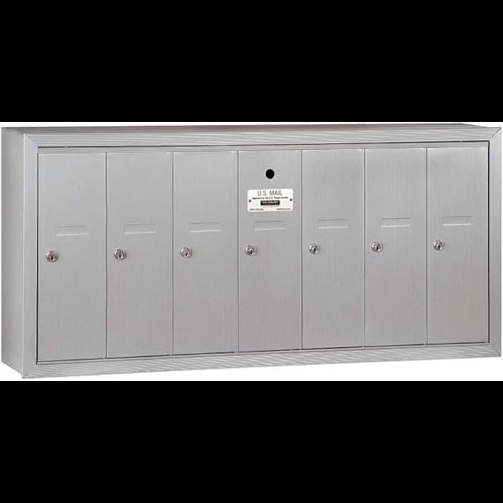 Invenitiah Salsbury Industries 3507ASU Surface Mounted Vertical Mailbox ...