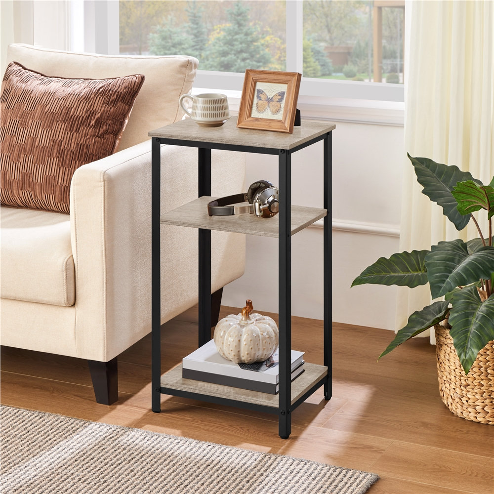 17 Stories Height Side Table with Shelves & Reviews - Wayfair Canada