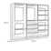 Benjara Dee Modular Freestanding Closet System, 6 Shelves, 2 Hanging ...