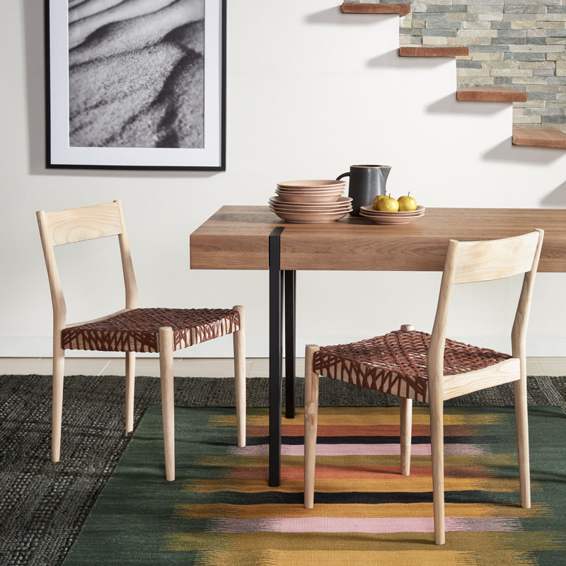 Mistana™ Alhambra Solid Wood Side Chair | Wayfair