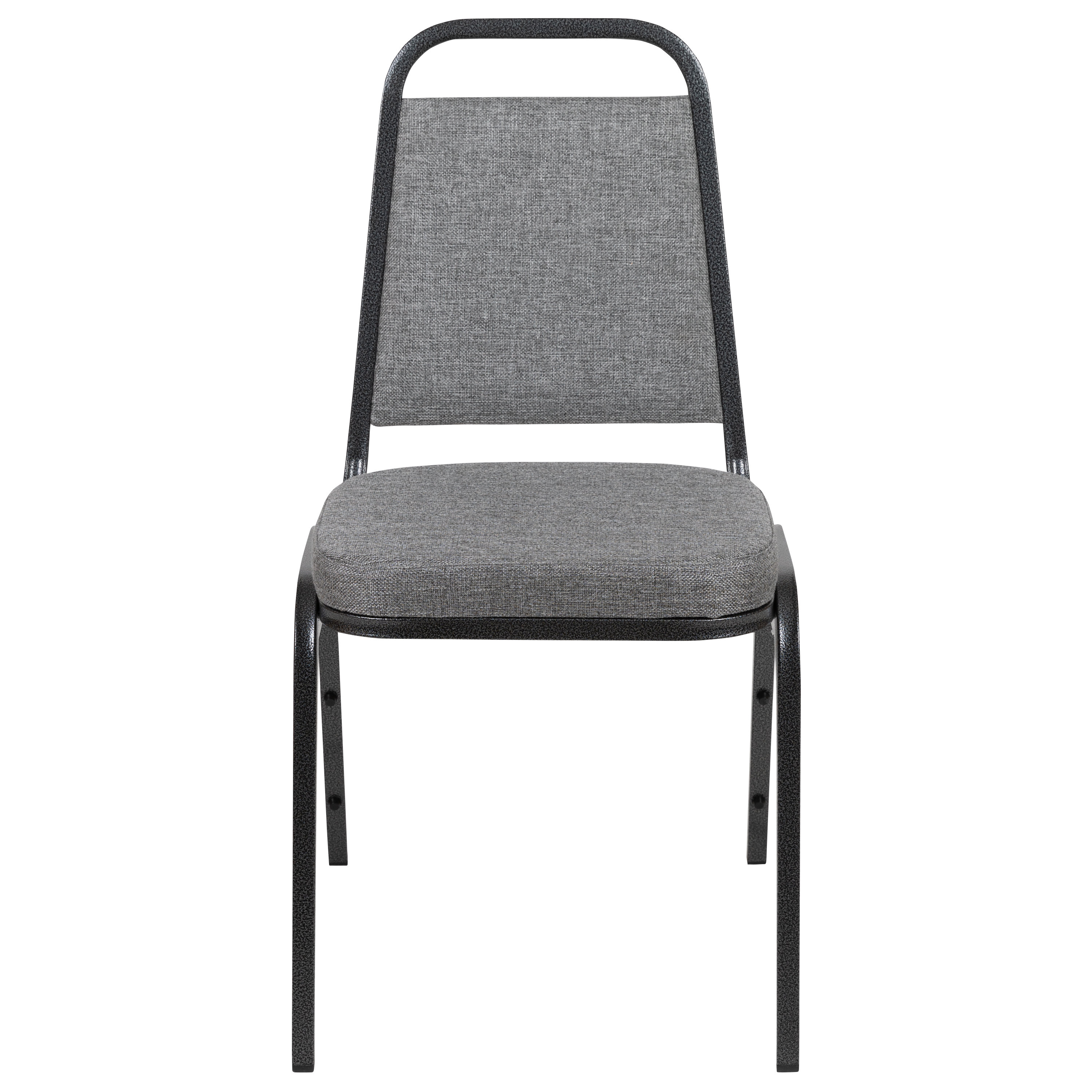 Flash Furniture Amaya Trapezoidal Back Stacking Banquet Chair with 2.5 ...