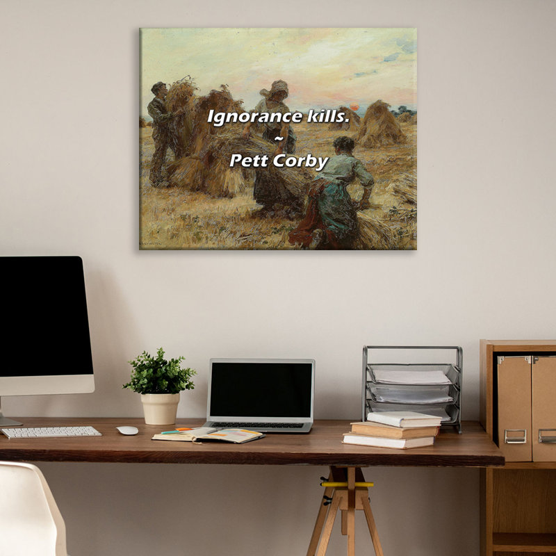 ignorance kills everything