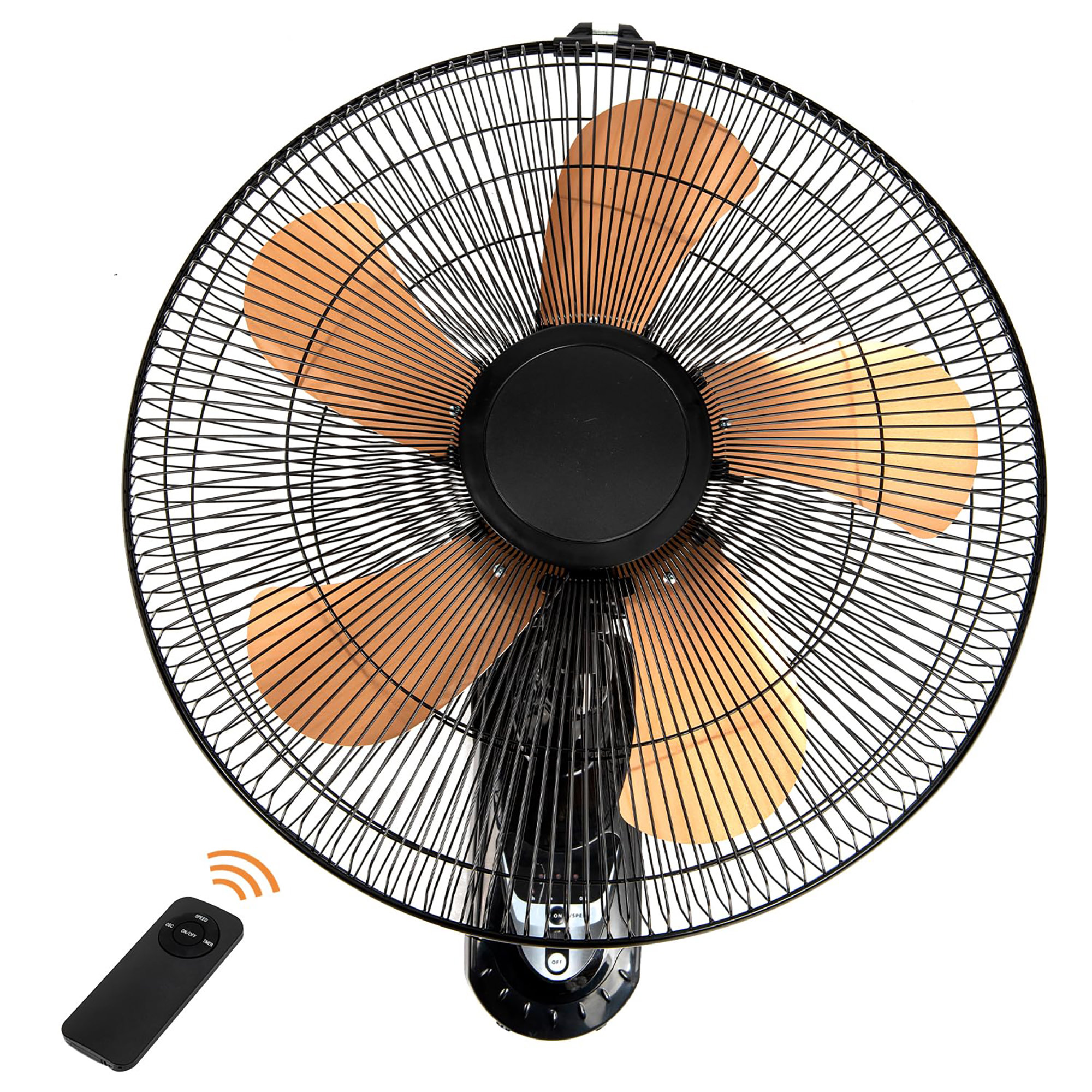 LoochMee Wall Mount Fan with Remote - Wayfair Canada