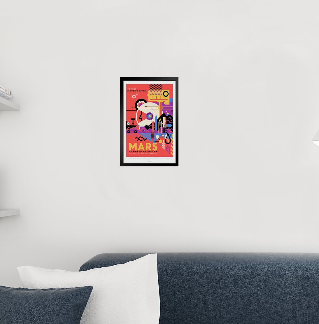 Corrigan Studio Mars Visit Historic Sites NASA Space Travel Solar ...