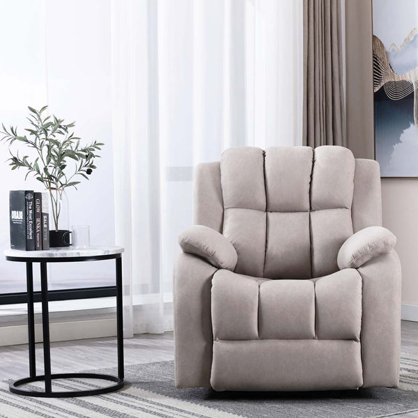 Wade Logan Krikoris Upholstered Recliner & Reviews | Wayfair.co.uk