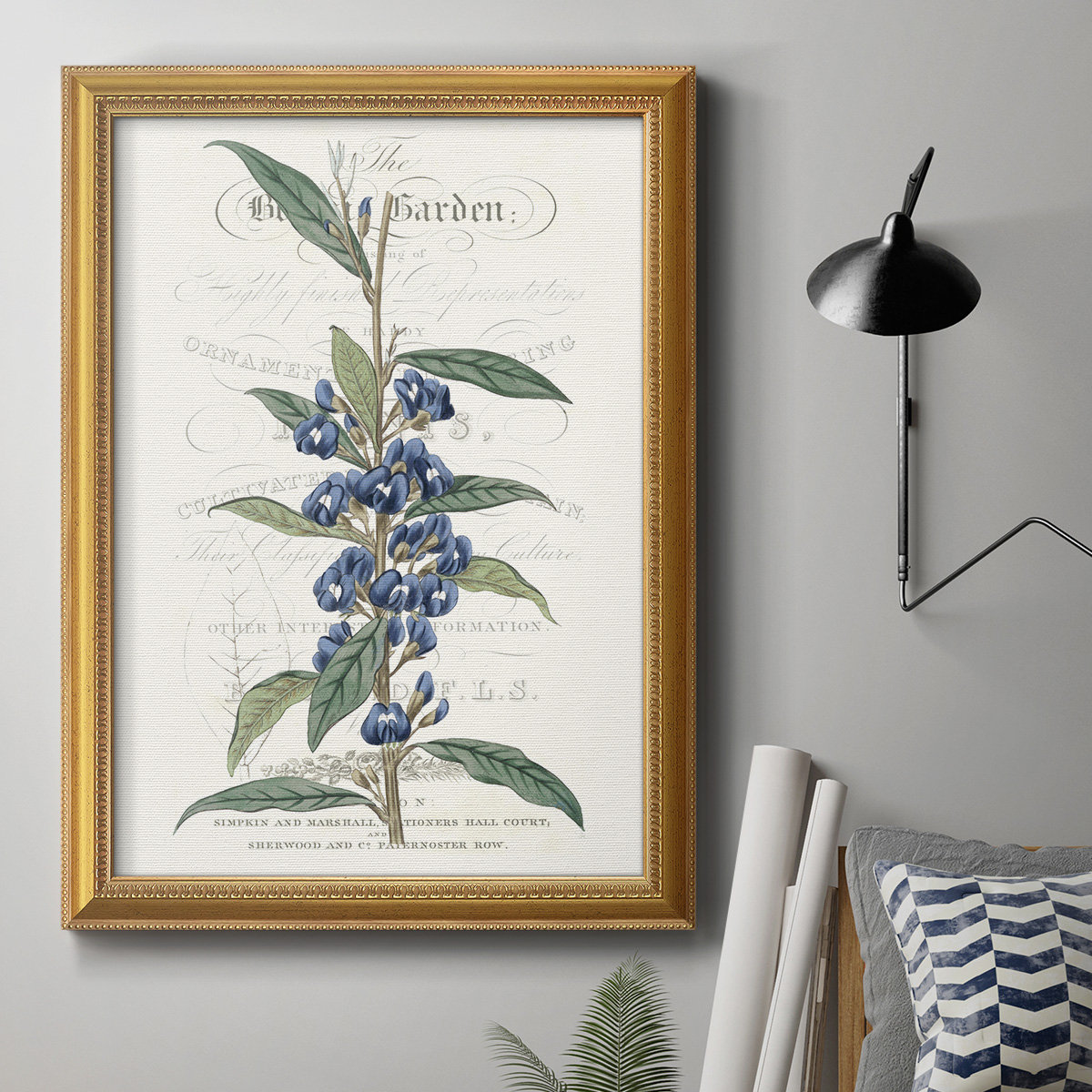 Winston Porter Flower Garden Varietals VI Premium Framed Canvas- Ready ...