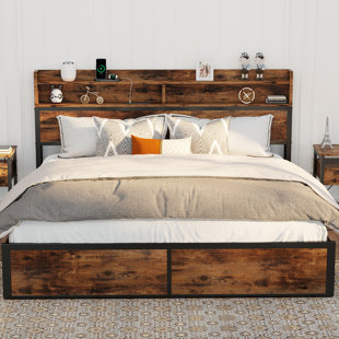 High Profile, Tall Bed Frames You'll Love