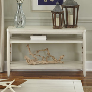 White Wood Console Tables You'll Love | Wayfair
