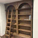 Rosalind Wheeler Camoya 94" H x 80" W Library Bookcase & Reviews | Wayfair