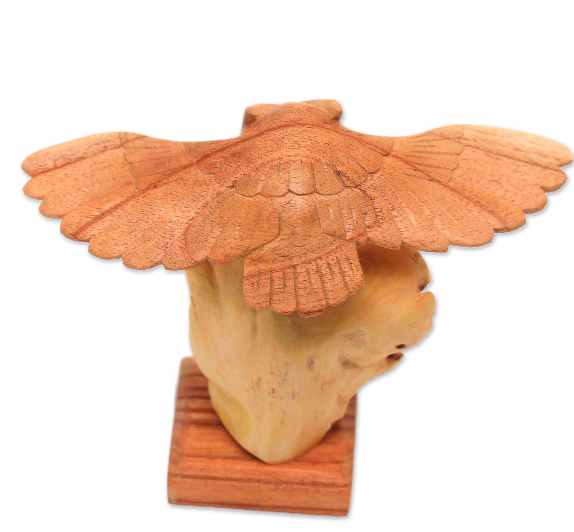 Loon Peak Shay Flying Owl Wood Sculpture - Wayfair Canada