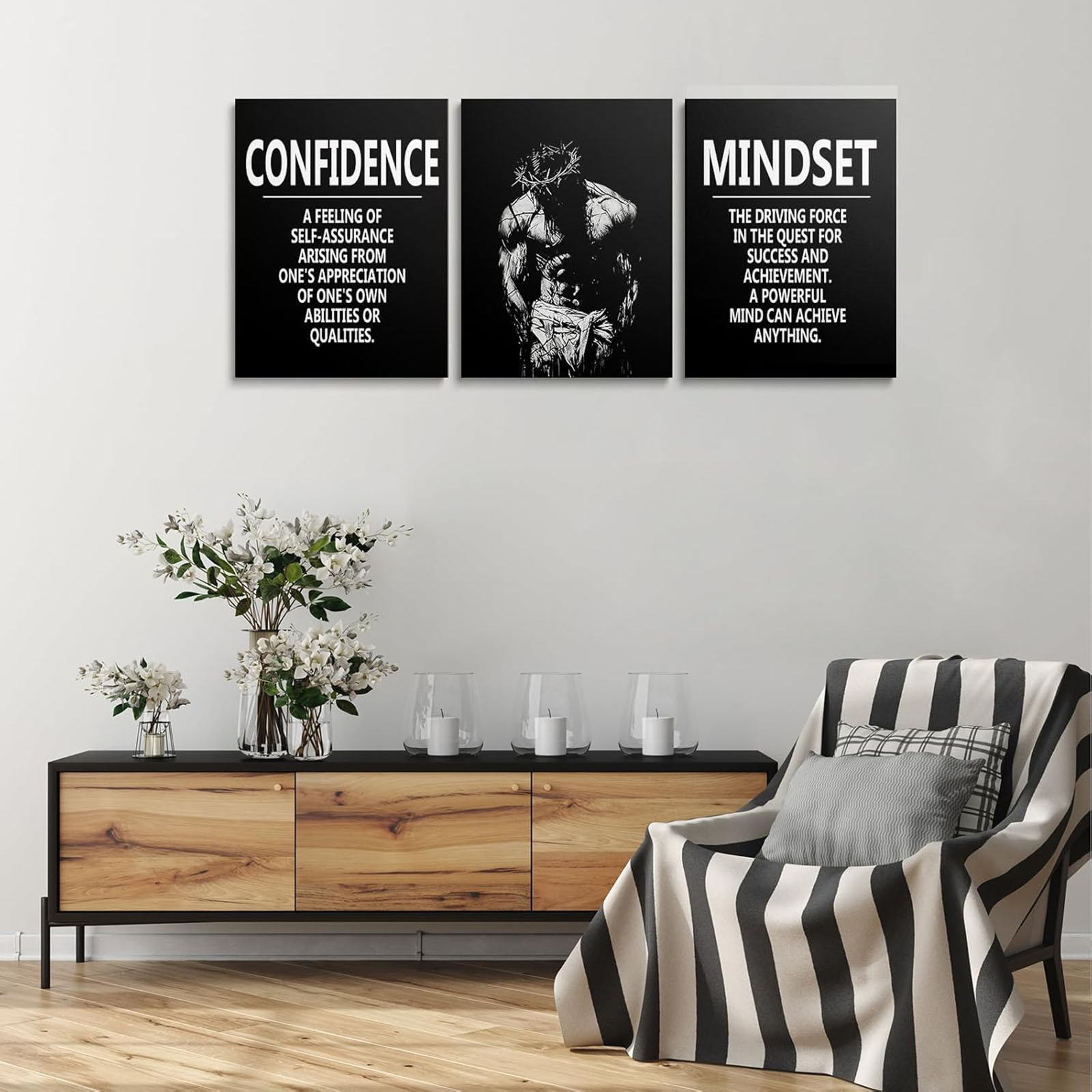 Fleur De Lis Living Motivational Wall Decor, Encourage Wall Art ...