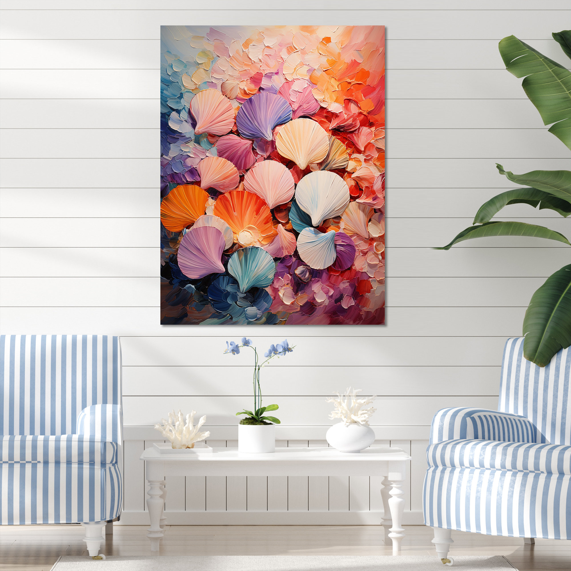 Highland Dunes Seashells Wonders On The Coast On Canvas Print - Wayfair ...