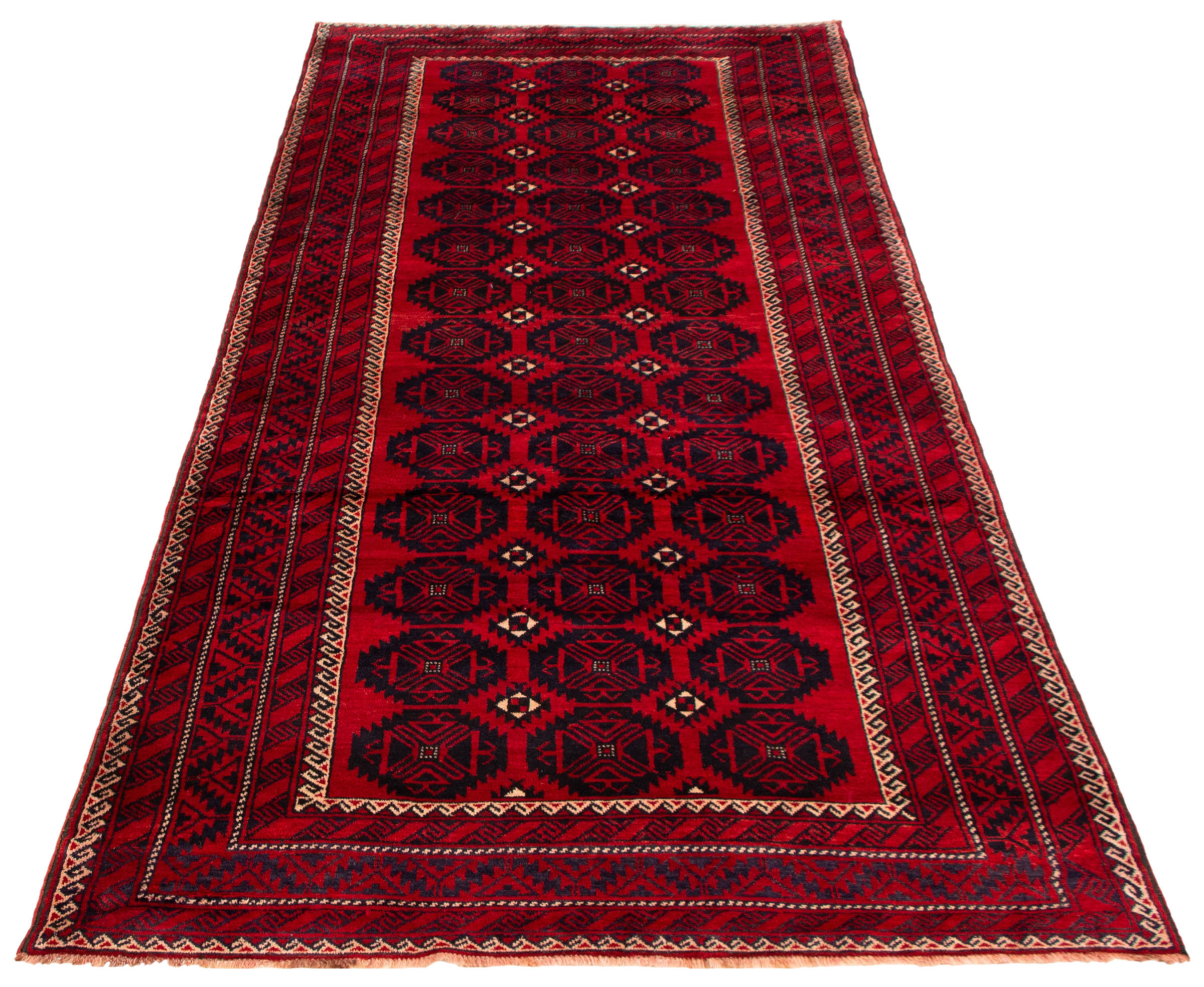 Foundry Select Mcloughlin Anatolian Dark Red Rug 5'9" X 12'8" | Wayfair