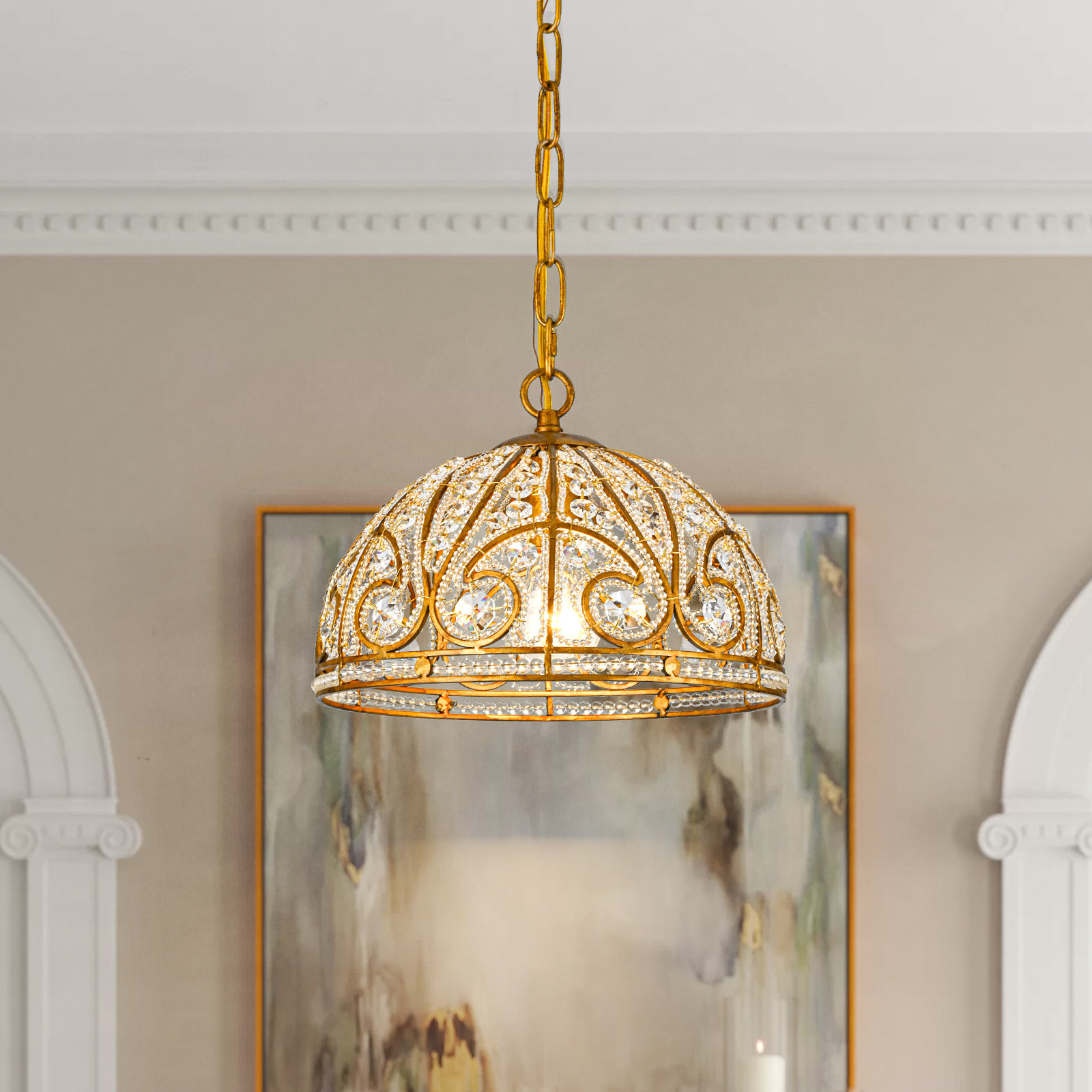 House of Hampton® Dome Pendant Light & Reviews | Wayfair