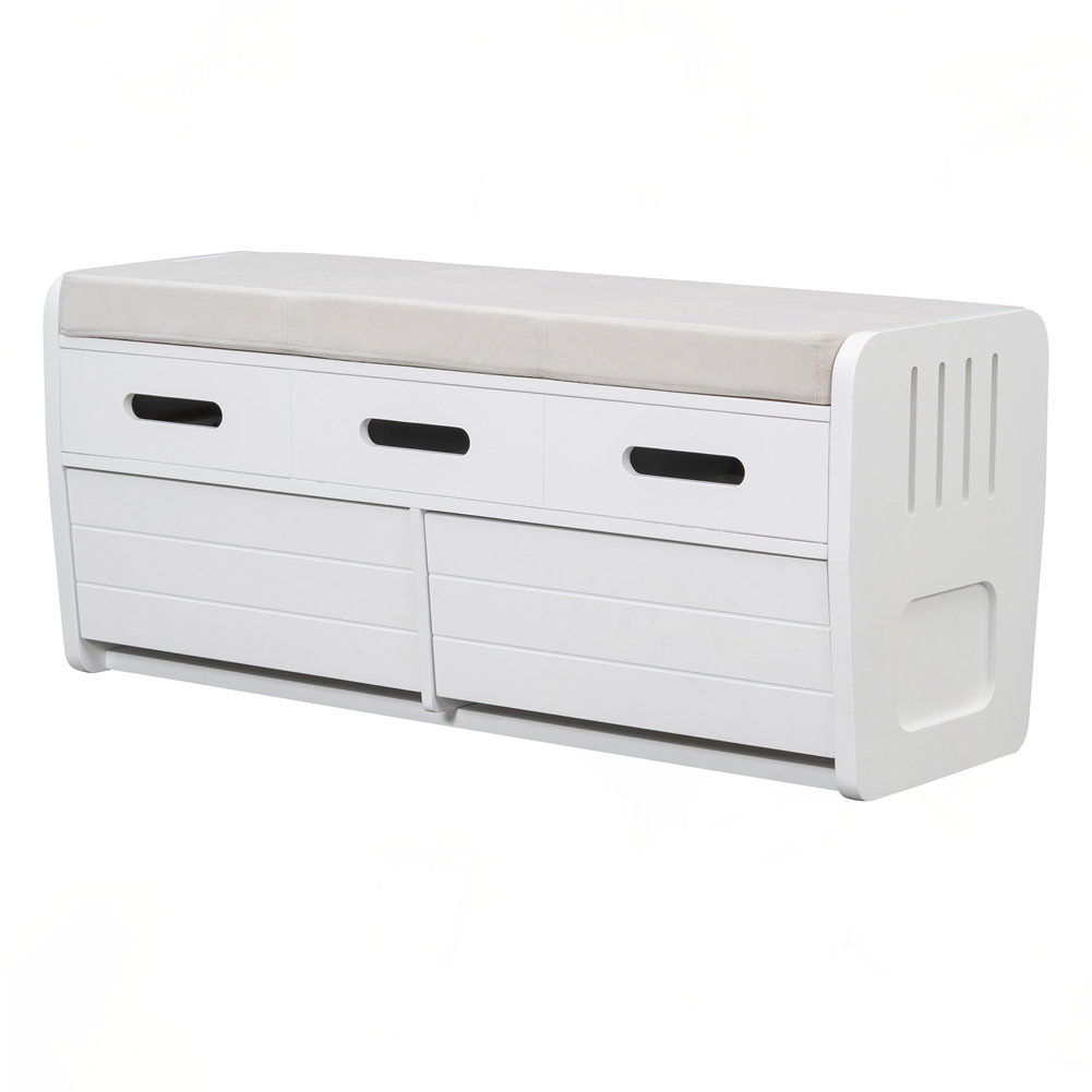 Winston Porter Rustic Storage Bench with Hidden Storage Space | Wayfair