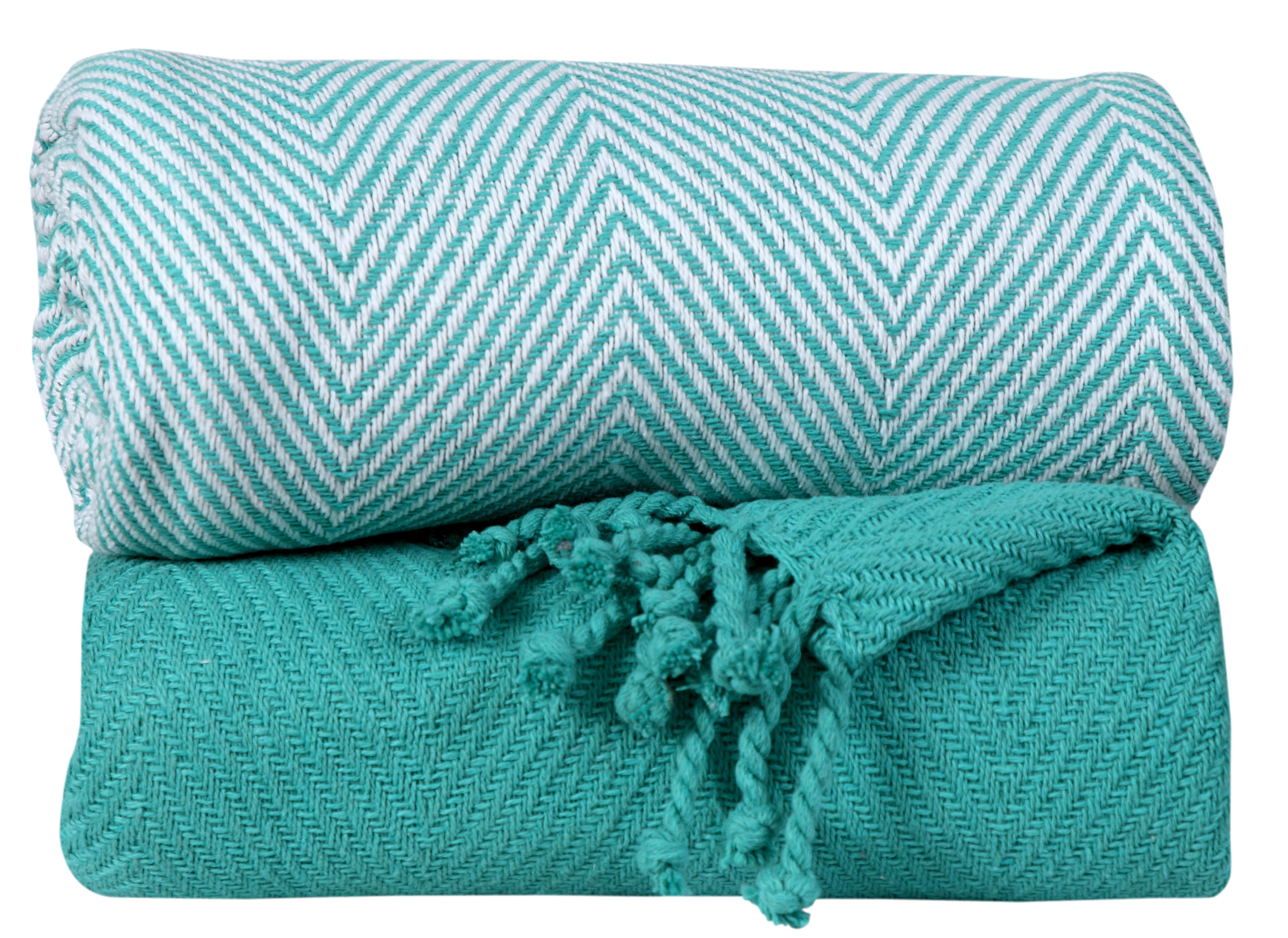 Excel Hometex Luxurious 100% Cotton Throw & Reviews - Wayfair Canada