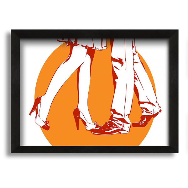 Ophelia & Co. Jive - Single Picture Frame Graphic Art on Canvas ...