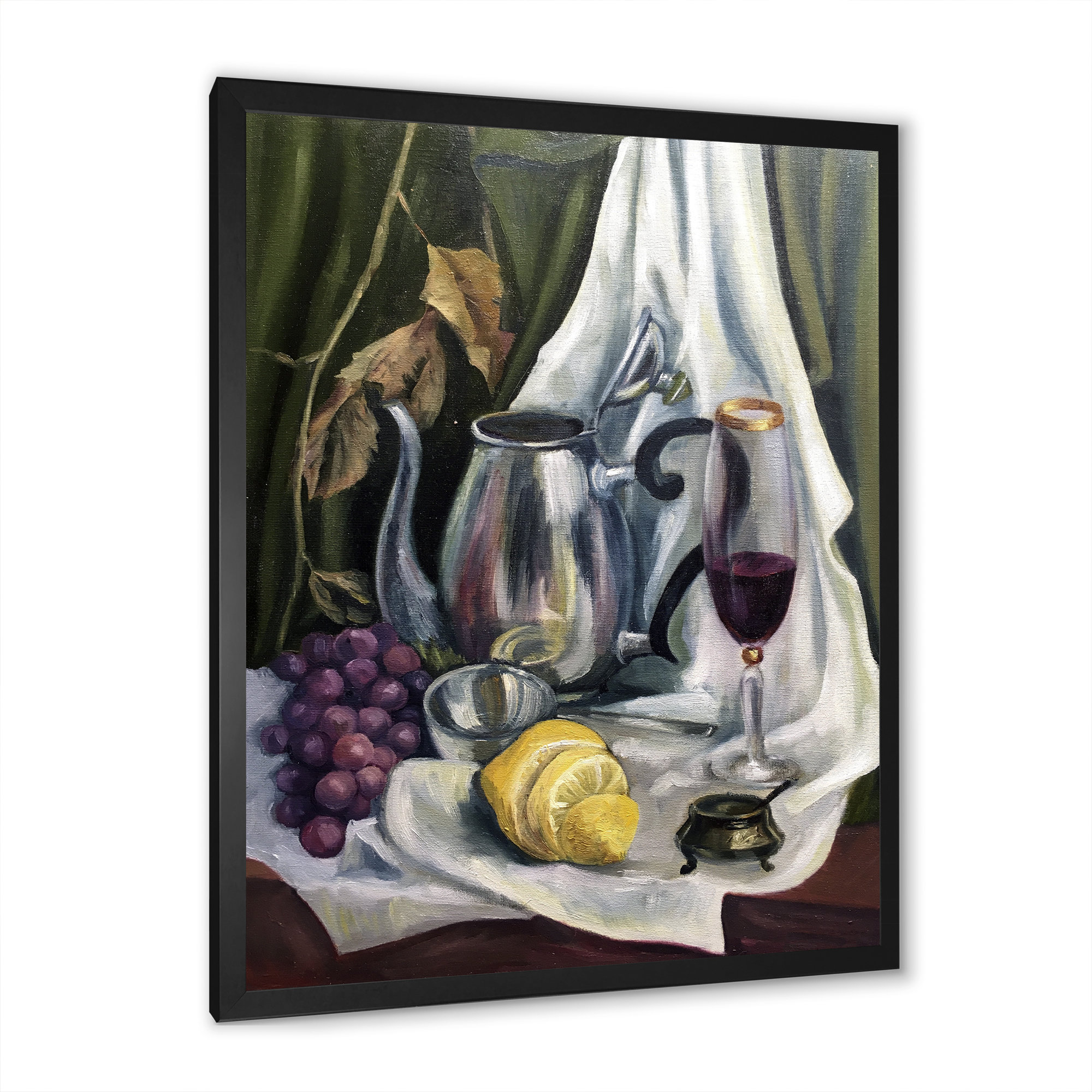 Charlton Home® Still Life French Wine Apero " Still Life French Wine ...