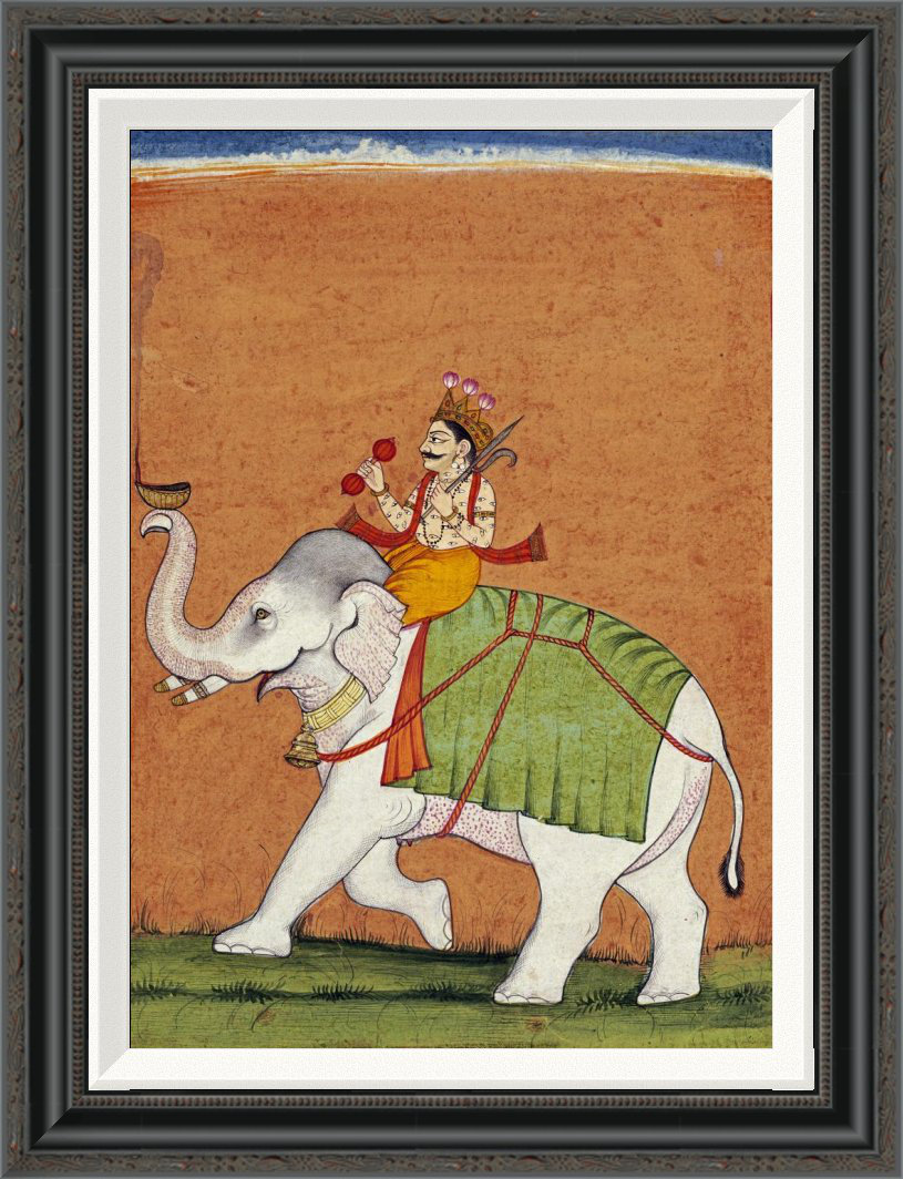 Global Gallery Dipak Raga by Mankot - Picture Frame Painting Print on ...