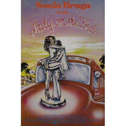 Posterazzi Pop Culture Graphics " Lady On The Bus Movie Poster " | Wayfair