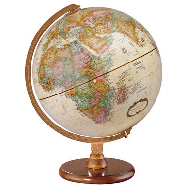 Darby Home Co Wood Tabletop Globe & Reviews | Wayfair