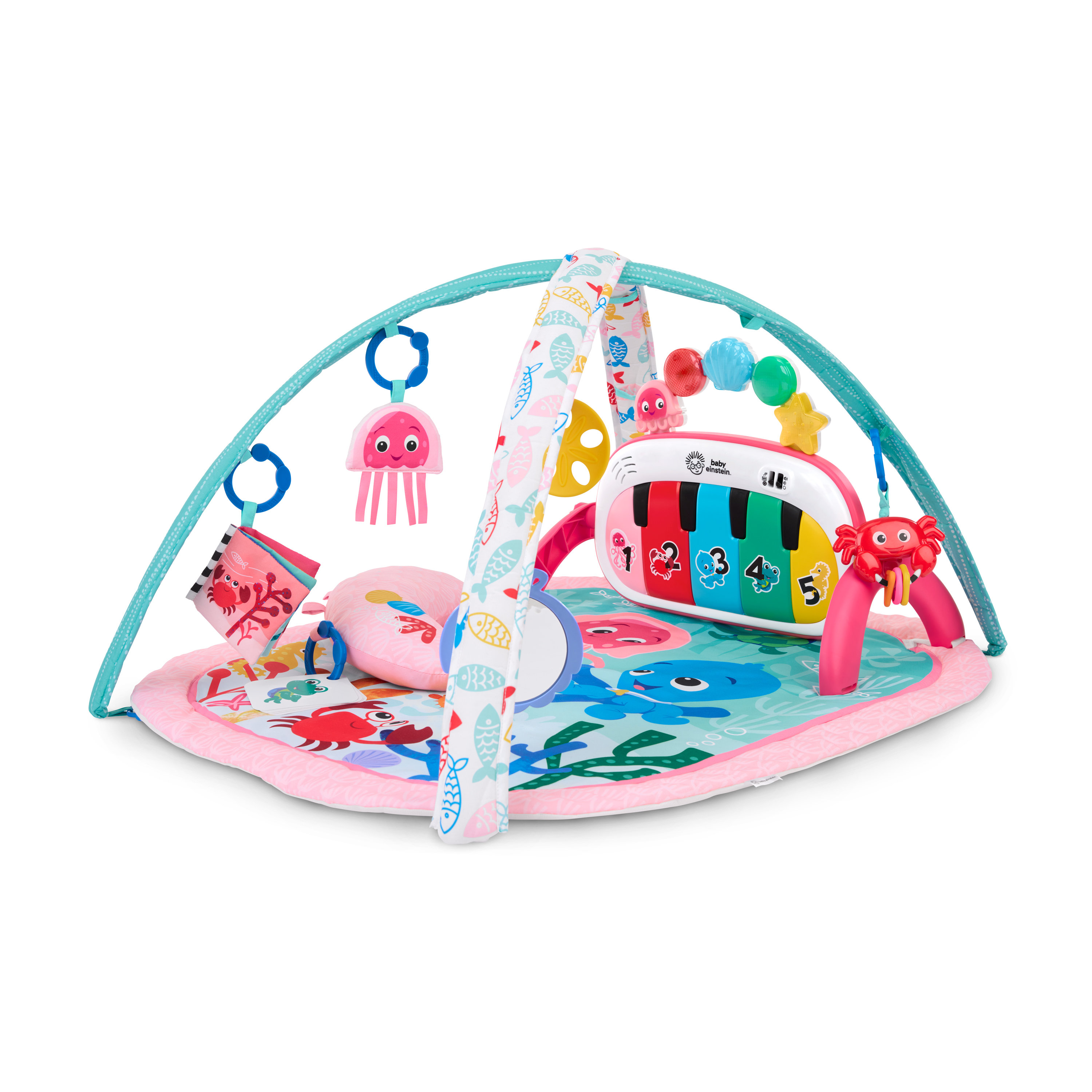 Baby Einstein 4-in-1 Kickin’ Tunes Jellyfish Jamboree Music & Language ...