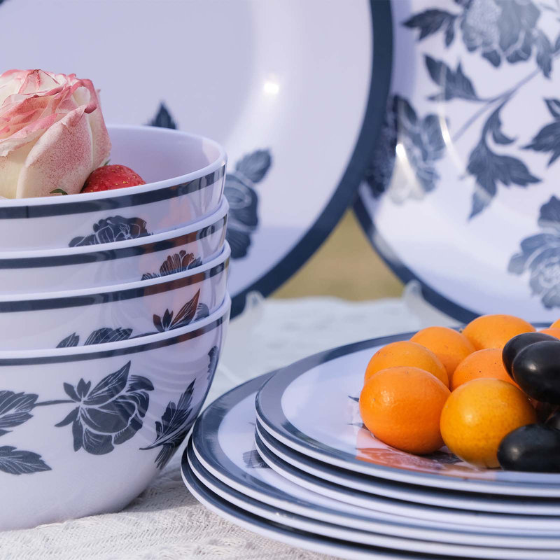 melamine dinner set