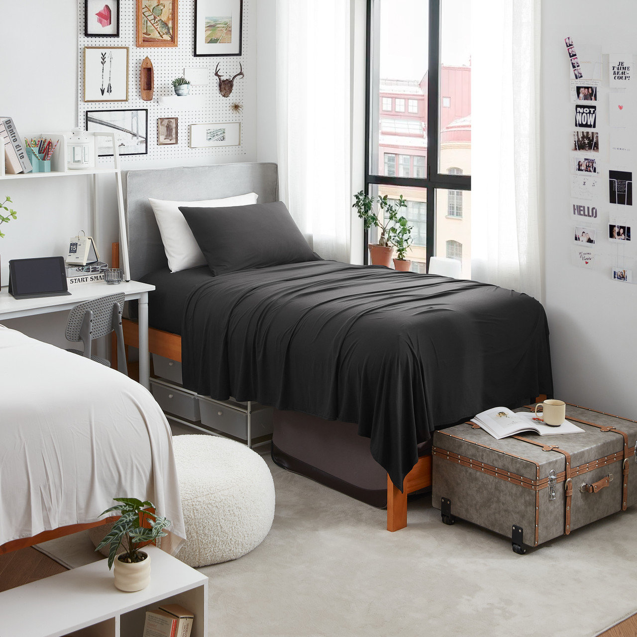 Coma Inducer Better Than Butter - Coma Inducer® Queen Sheet Set - Black ...