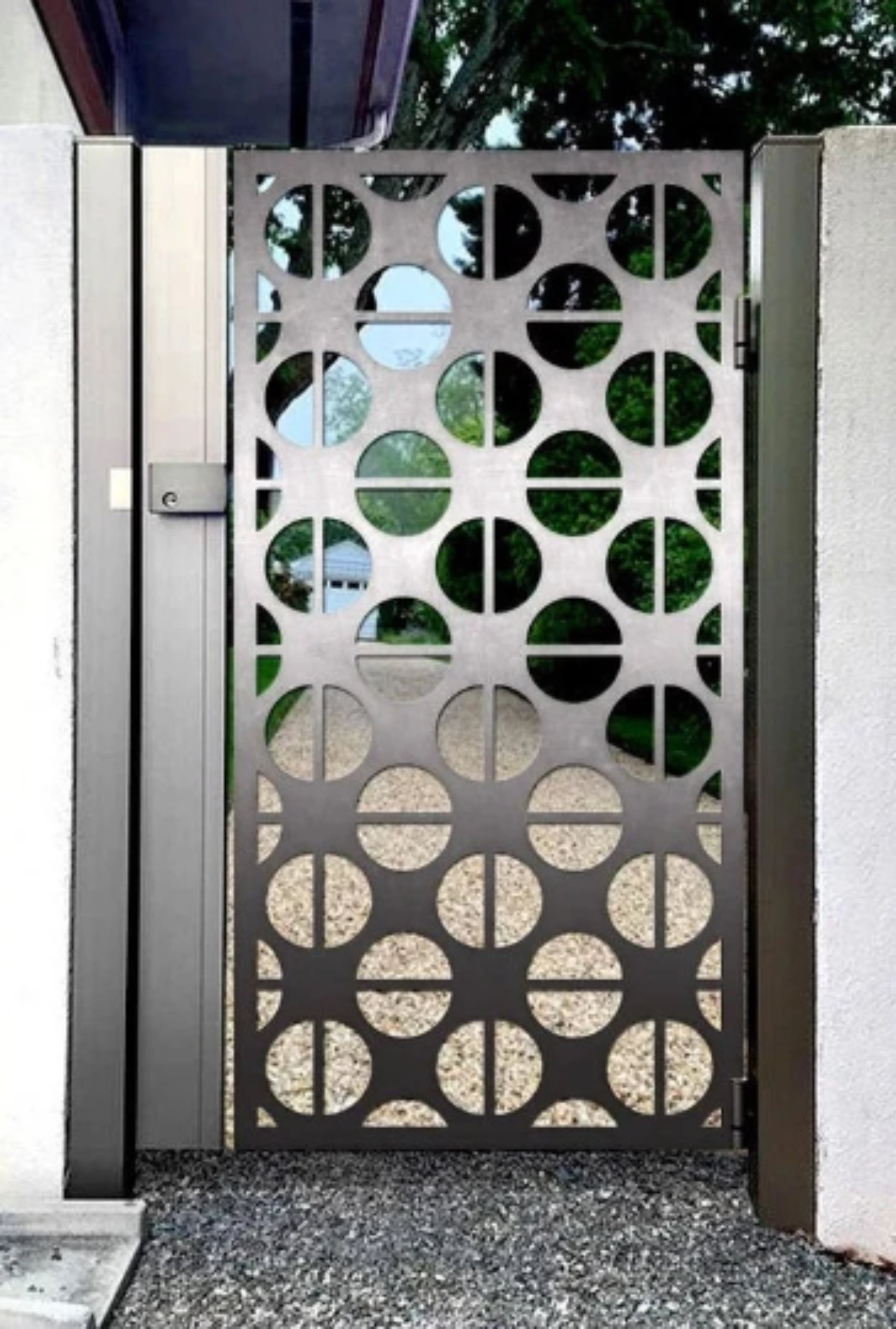 TAIMCO Circle Metal Gate | Wayfair