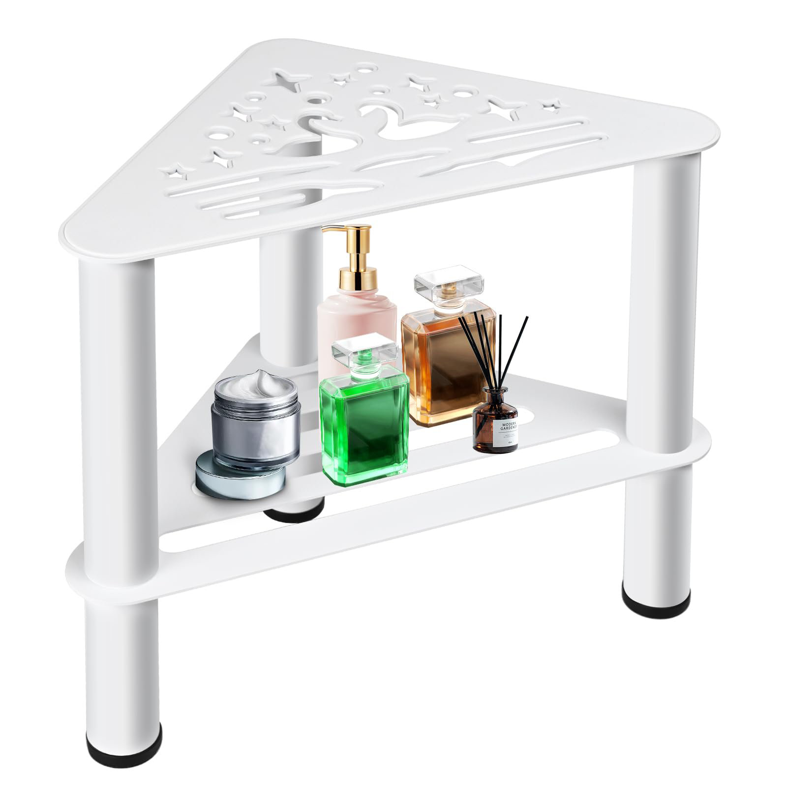 Lark Manor™ Corner Shower Stool For Shaving Legs, Metal Shower Foot ...