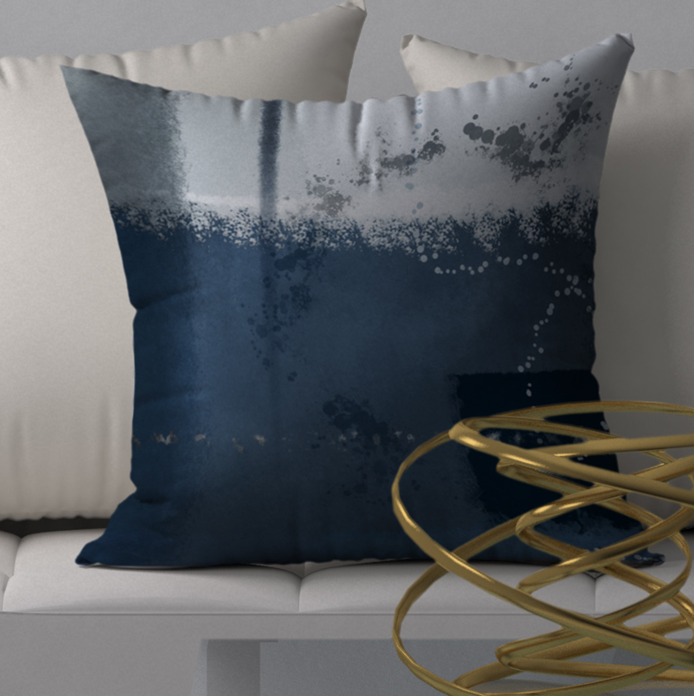 LeRoi Products Exotic Singular Decorative Square Pillow Cover & Insert ...