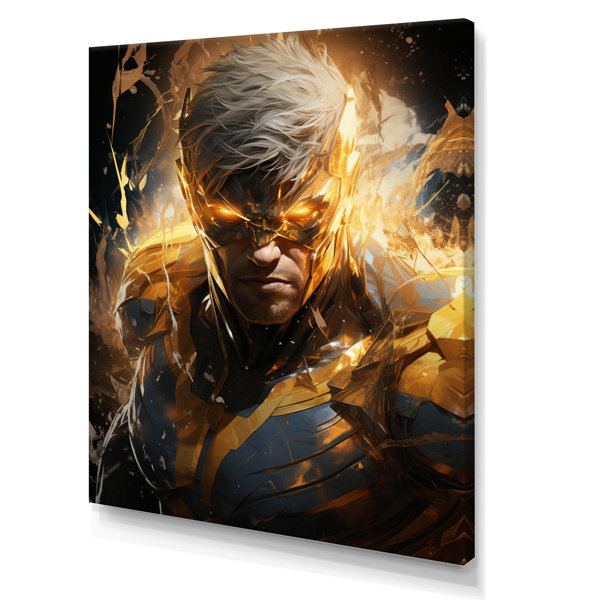 Latitude Run® Fierce Superhero Framed On Canvas Print - Wayfair Canada