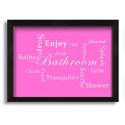 bathroom picture frames uk