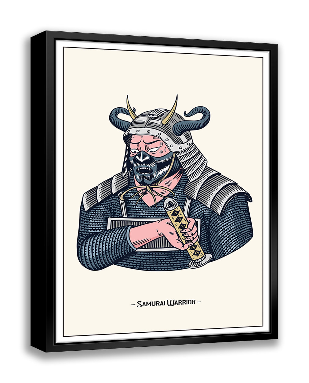 ATX Art Group LLC " Samurai Warrior " by Stanley Print House - Wayfair ...