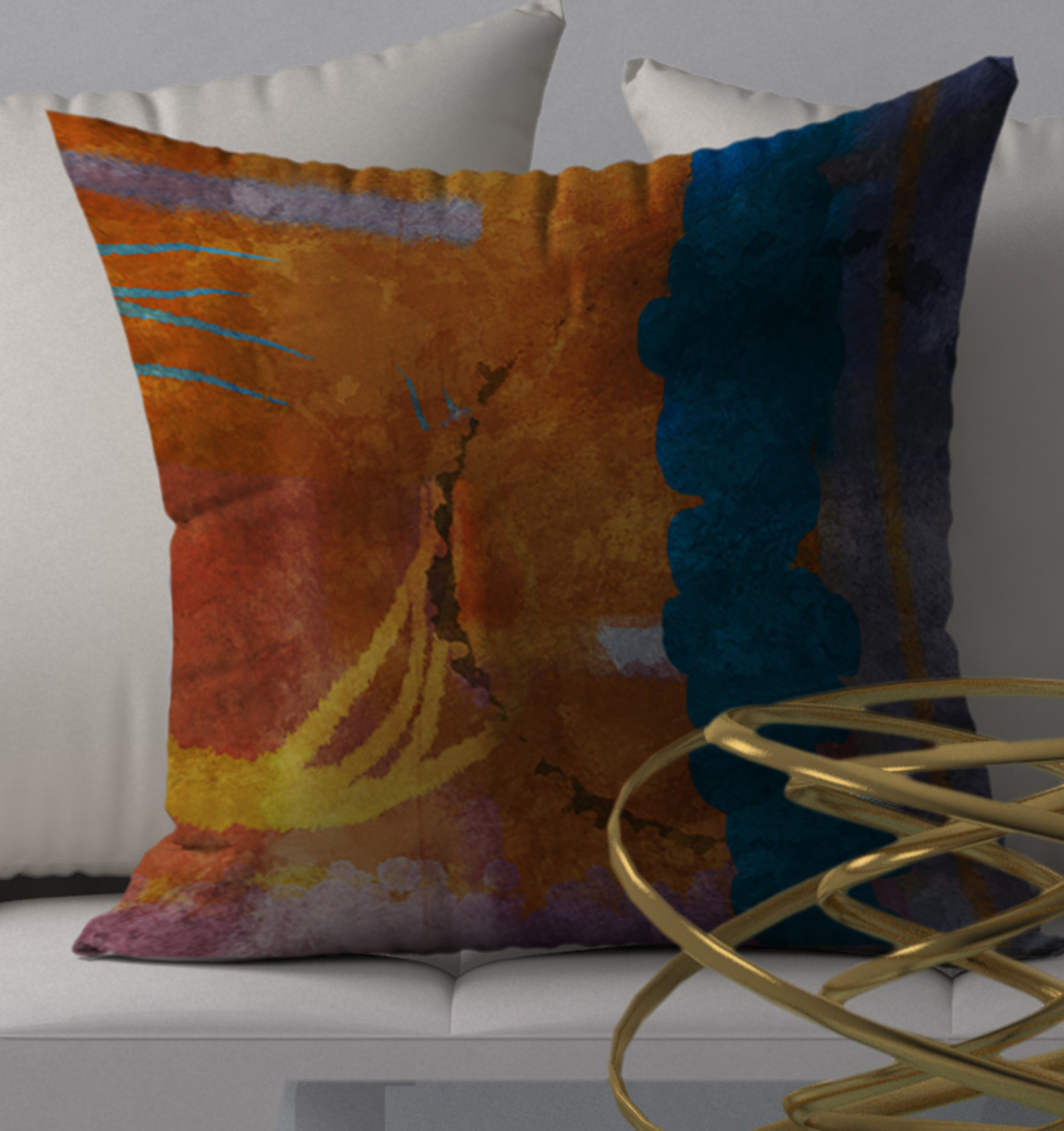 LeRoi Products Lingering Invincible Square Pillow Cover & Insert | Wayfair