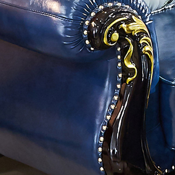 Romero European Luxury Recliner Leather Chaise Lounge | Wayfair