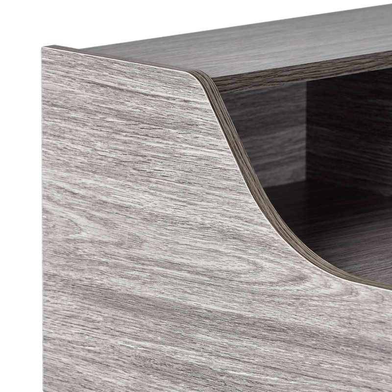 Wrought Studio Rolland Secretary Desk Classic mid-century charm paired ...