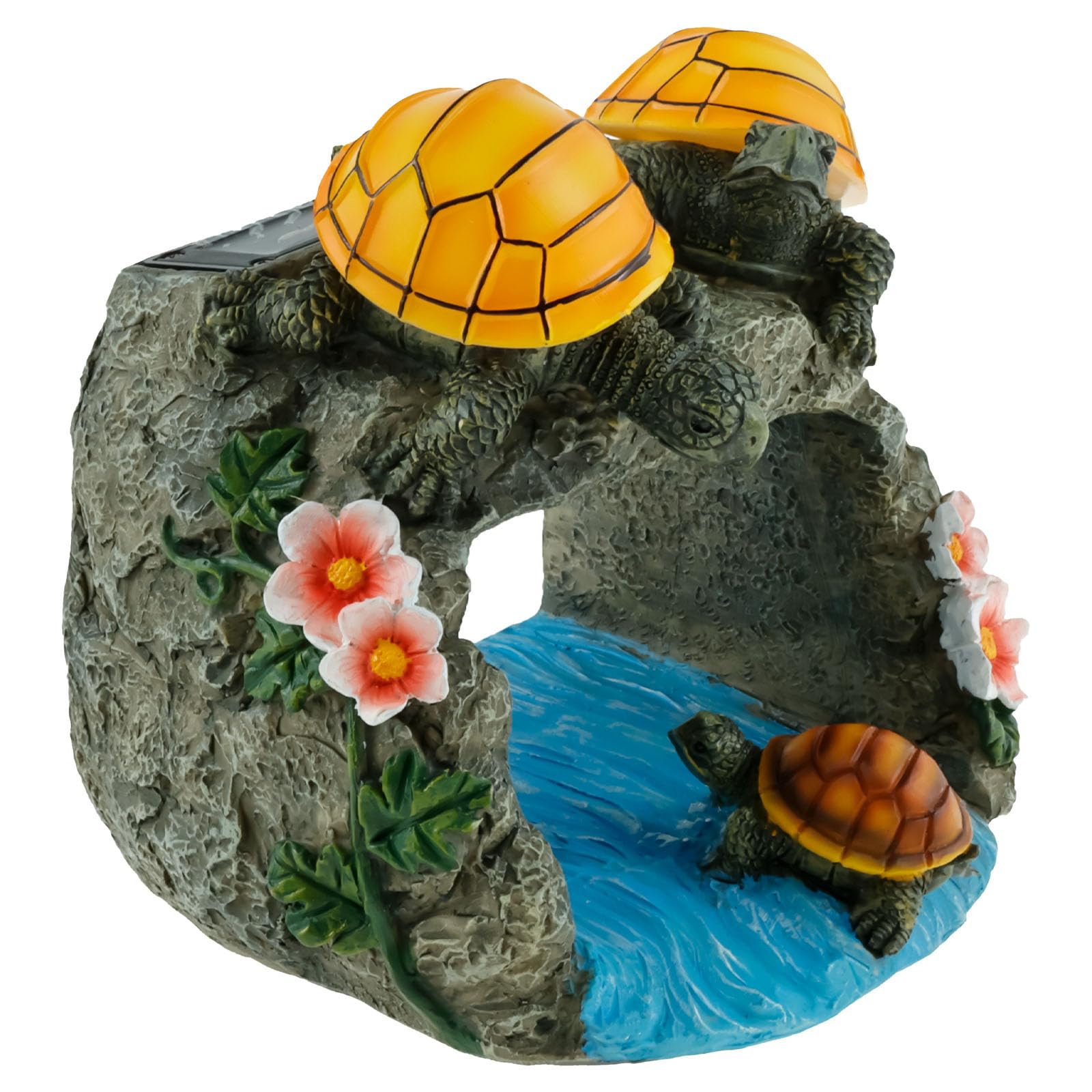 Euiroet Funny Dog Gutter Downspout Statue, Splash Block, Eco-Friendly Resin