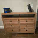 Charlton Home® Geonte 6-Drawer Dresser 47"W Double Dresser, Heavy-Duty ...