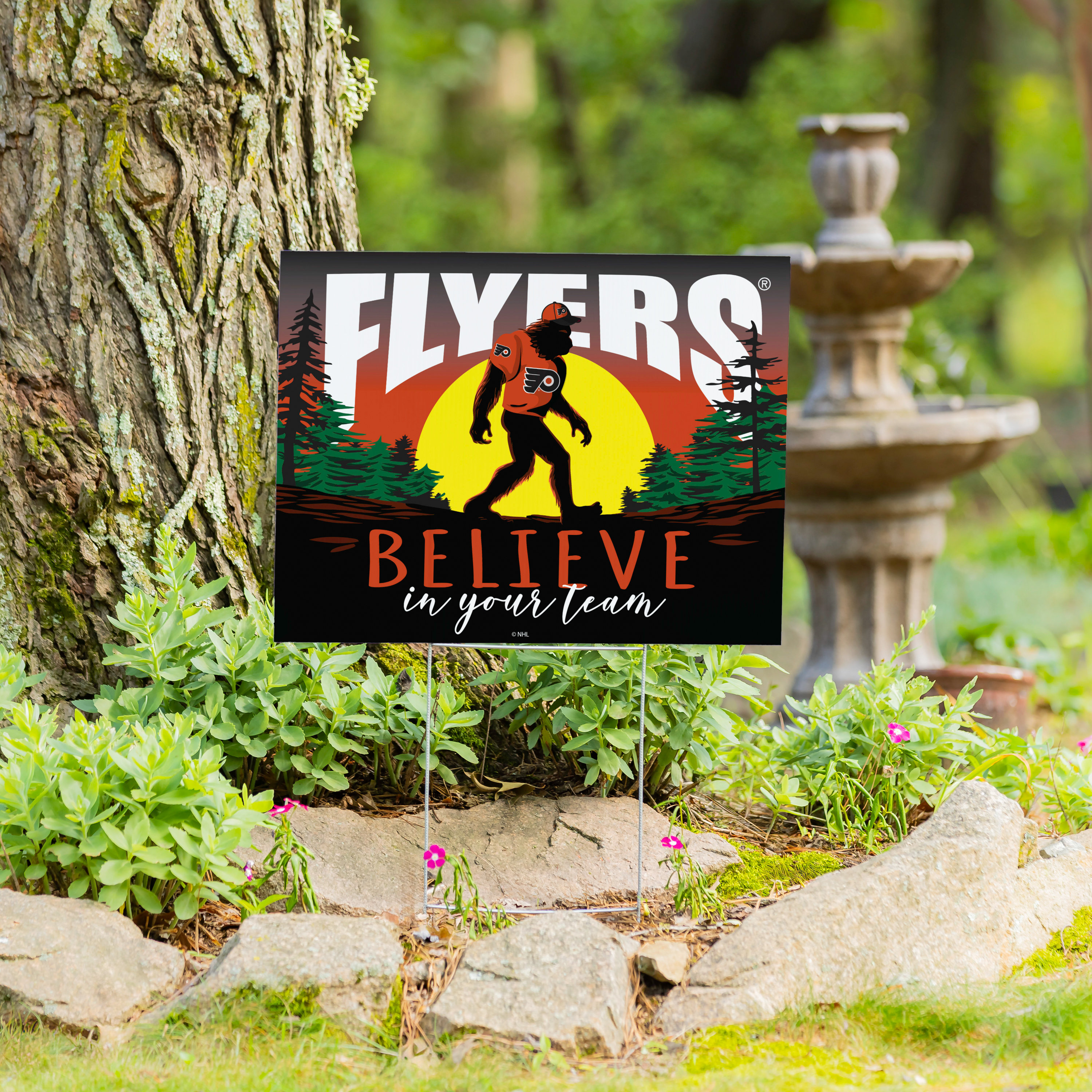 Evergreen Enterprises, Inc Philadelphia Flyers Yard Sign, Bigfoot | Wayfair