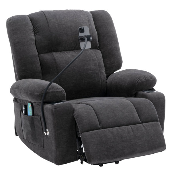 Latitude Run® Jalonnie Upholstered Lift Assist Recliner | Wayfair